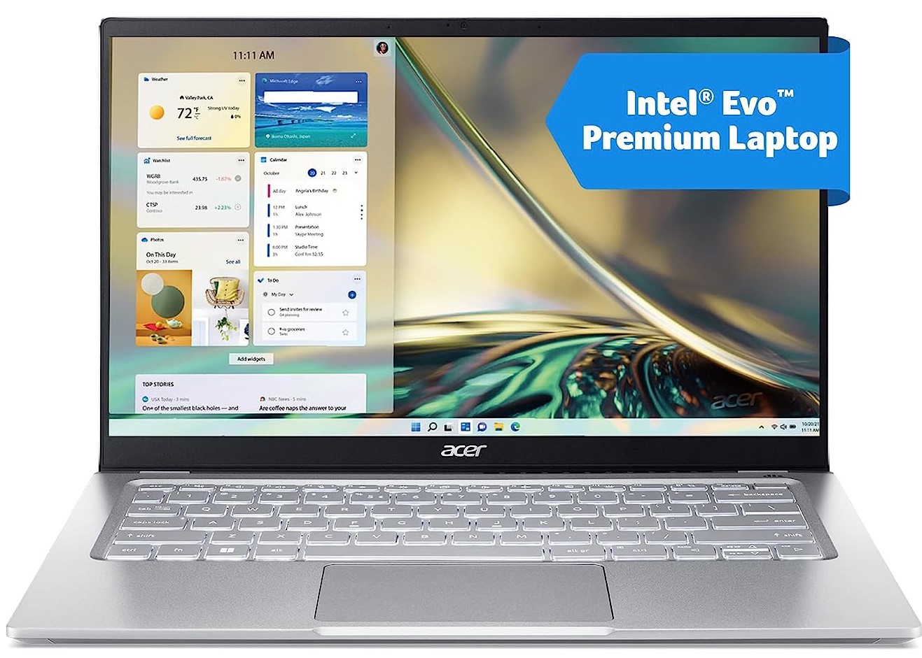 Rent Acer Swift 3 Laptop | i5 | 8 GB | 512 GB SSD | Windows 11 Pro | 14 ...